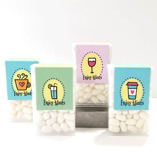 Tic Tac Label - Etsy