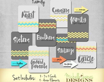 Project Life Inspired Quotes Scrapbooking Kit, Quotes for Scrapbooking ...