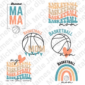 Basketball Mom SVG Bundle Basketball SVG Basketball Fan SVG Sports Fan ...