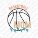 Basketball Mom SVG Bundle Basketball SVG Basketball Fan SVG Sports Fan ...