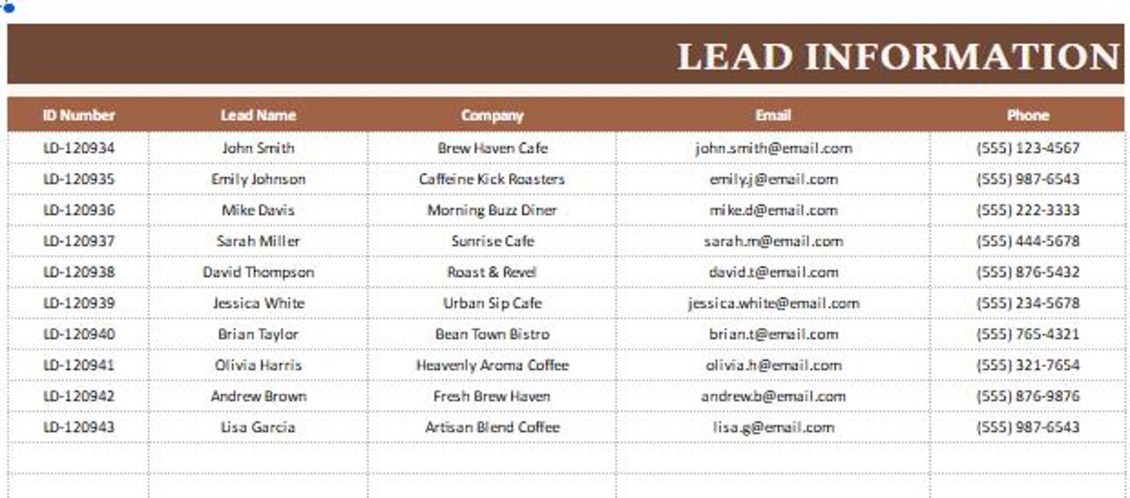 Trade Show Lead Tracker Template, Editable Google Sheets, Sales CRM ...