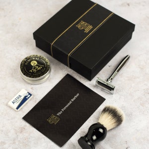 Luxury Shaving Gift Set for Men - Valentine's Gift for Him - Vegan ...