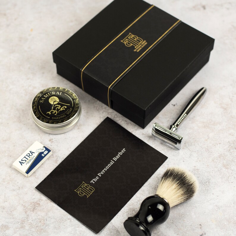 Luxury Shaving Gift Set for Men - Valentine's Gift for Him - Vegan ...