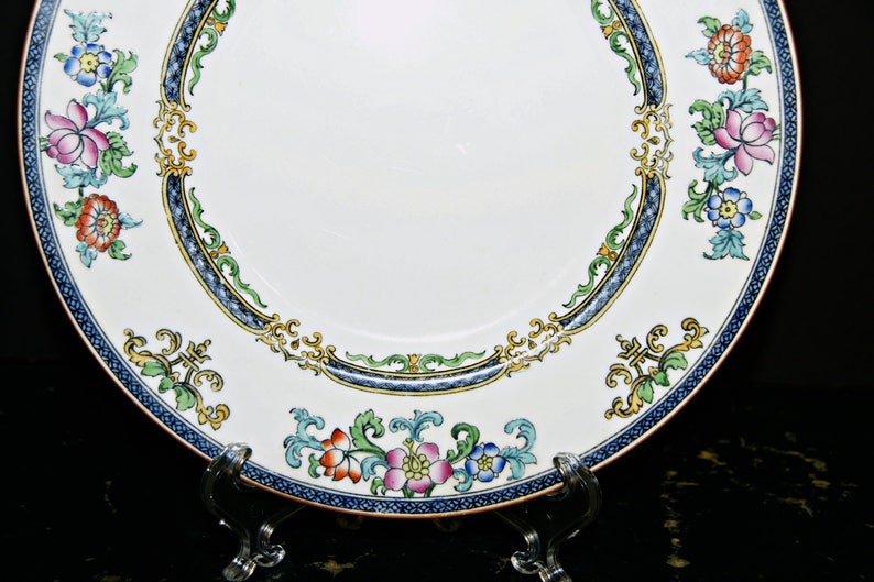 Minton England Floral Spray Luncheon Plate Set of 2 - Etsy