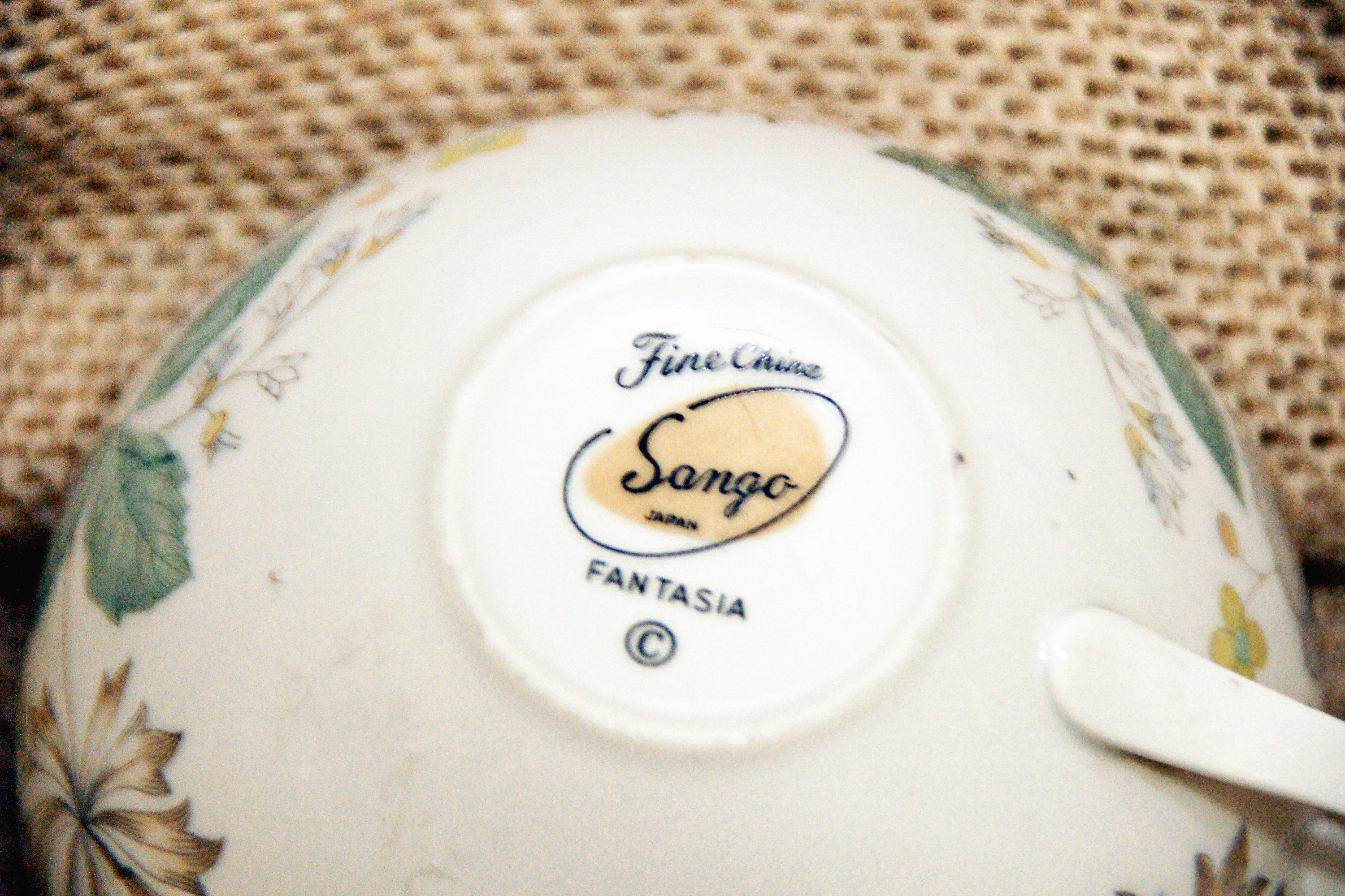 Sango Fantasia Floral Cup and Saucer Set Asian Floral Pastel - Etsy España