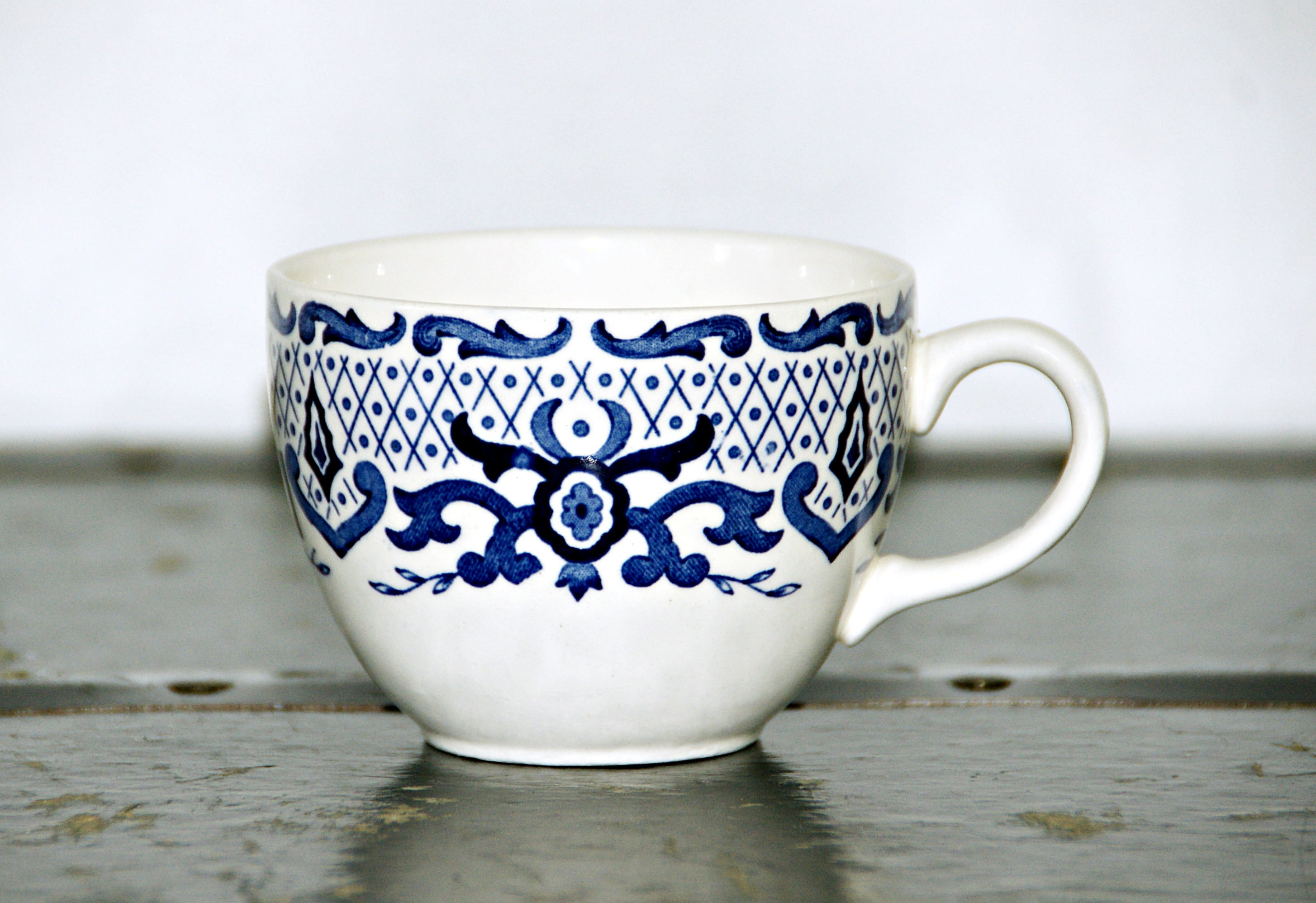 Royal Swan, English Canton, Teacup and Saucer, S9008, Tea Set, Asian ...