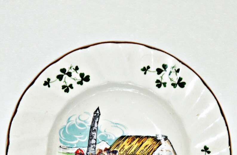 Carrigaline Pottery Ashtray, Irish Scene, 6 Inch, Made in Ireland ...