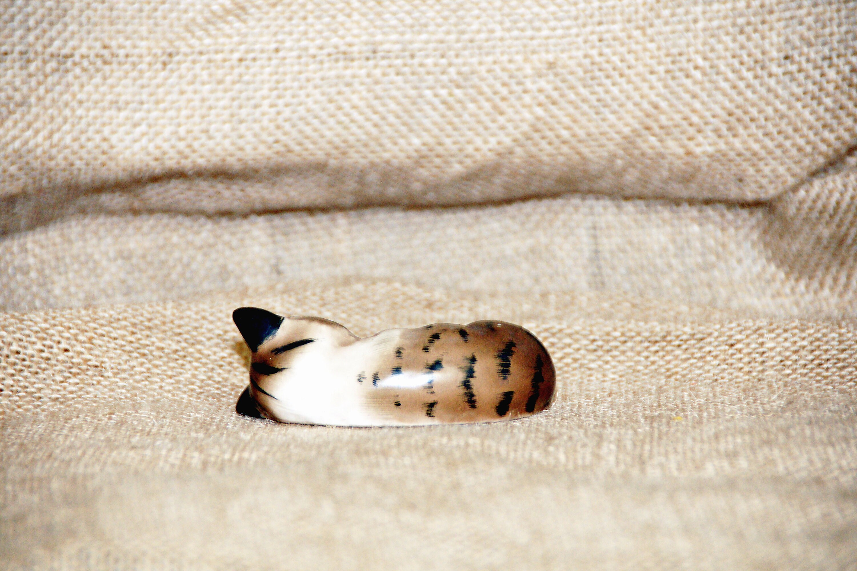 Goebel Brown and White Tabby Cat Figurine, Rare, Made in Germany, CK28A ...