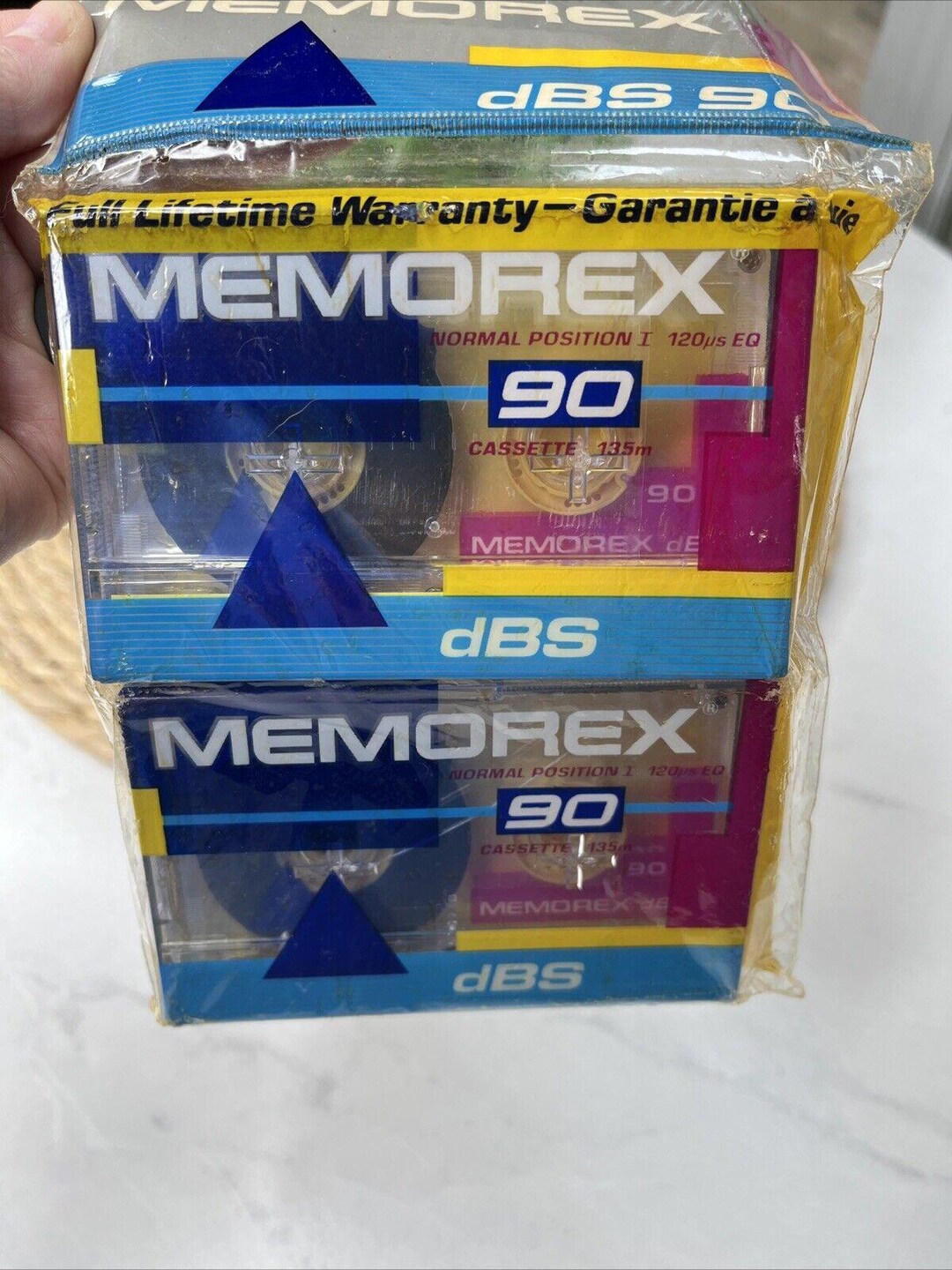 Vintage Memorex Cassette Tapes New in Package 90 Minute Retro 80s Party Decor - Etsy