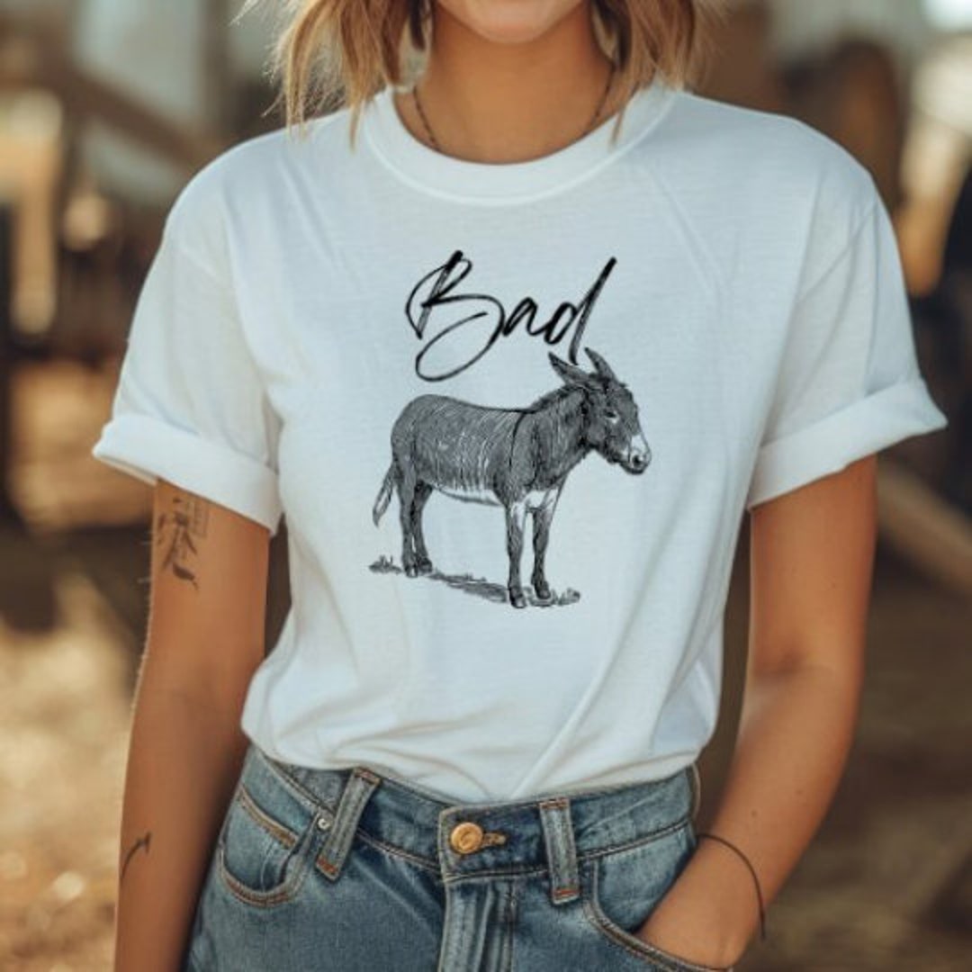 Bad Ass T Shirt - Bella and Canvas - Etsy