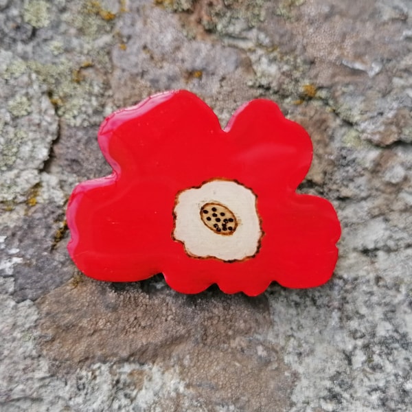 Laser Cut Brooch - Etsy