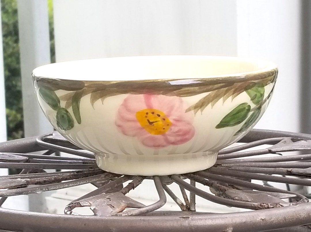 Desert Rose Oatmeal Bowl HTF Franciscan China Hand Painted Dish - Etsy