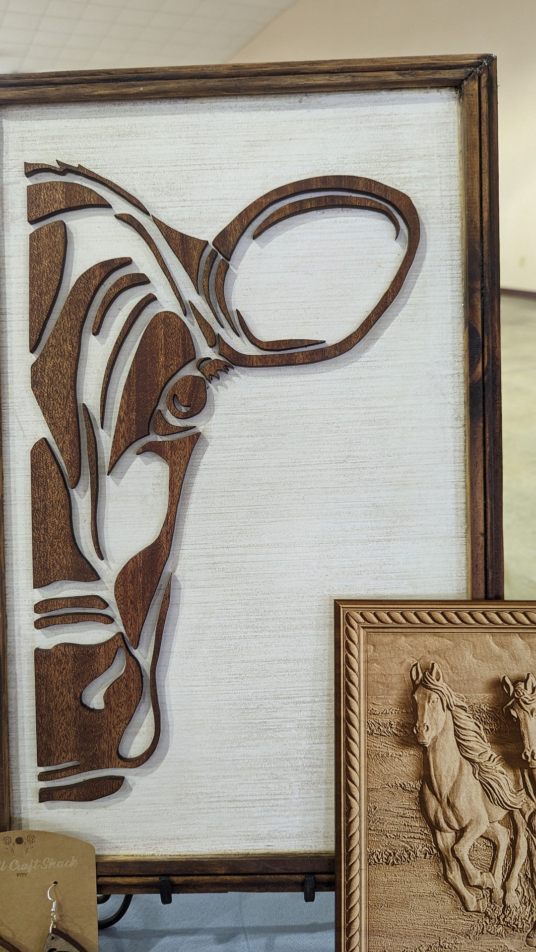 Dolly the Cow, Cow Picture, Cow Wall Hanging, Mosaic, Wood - Etsy