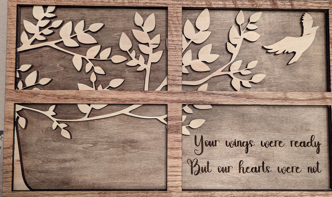 Memorial Svg,cdr,pdf,ai,dxf, Digital Files Glowforge Basic, Glowforge ...