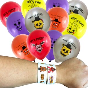 20 Five Nights at Freddys Balloons / FNAF Brithday Party | Etsy