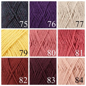 Drops Karisma, Superwash Treated Wool, DK Wool, Worsted Yarn, Sport ...