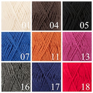 Drops Karisma, Superwash Treated Wool, DK Wool, Worsted Yarn, Sport ...