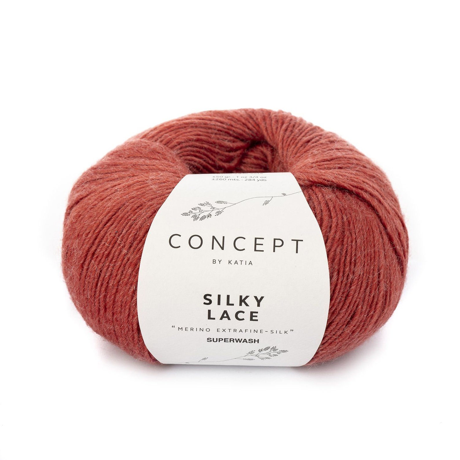 Concept by Katia Silky Lace Merino Wool and Silk 50 G 260 | Etsy Canada