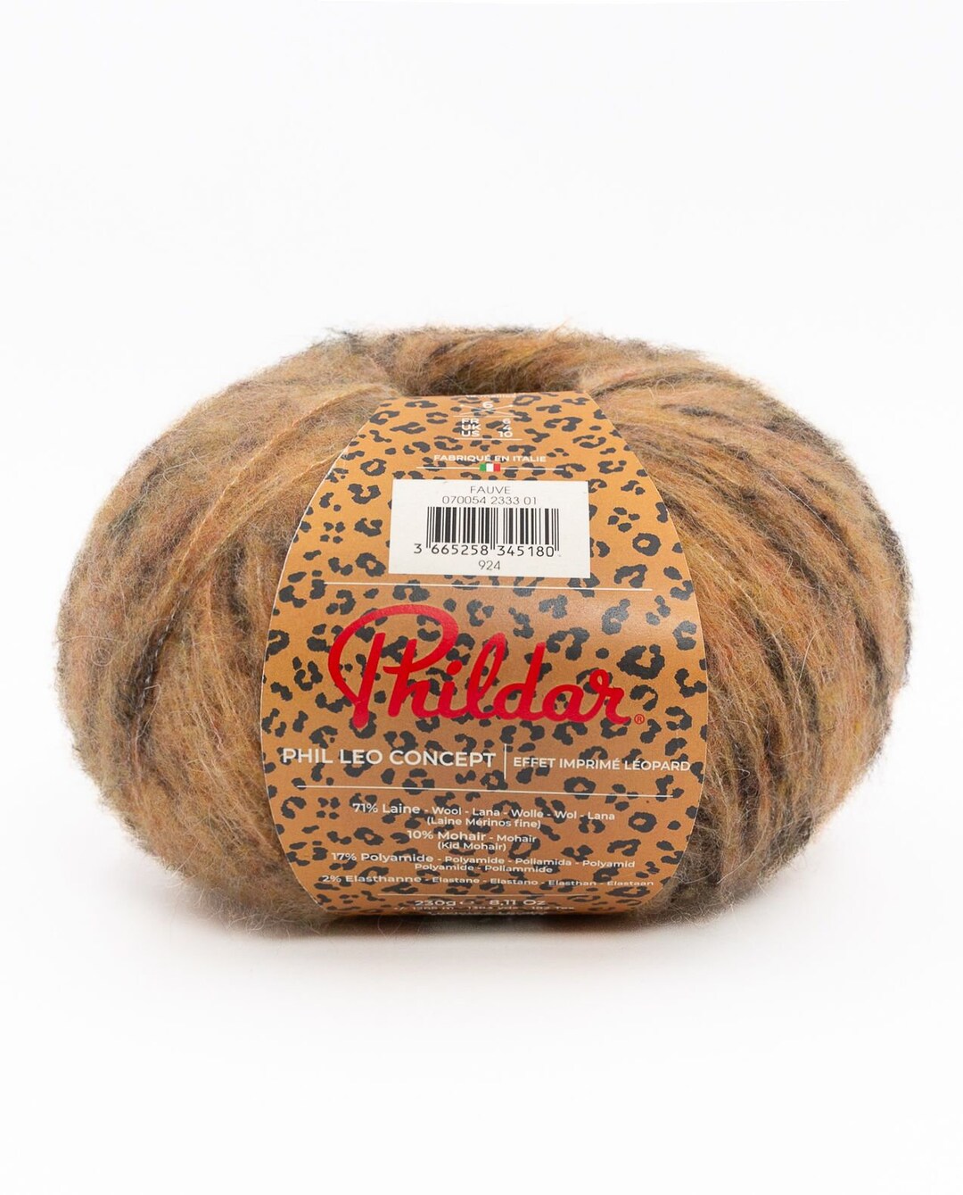 Leopard Print Yarn, Mohair and Merino Wool Yarn, Yarn for Sweater ...