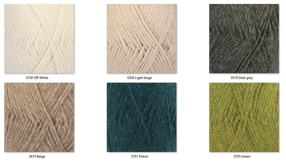 Drops lima every day yarn wool and alpaca 8 ply DK worsted | Etsy