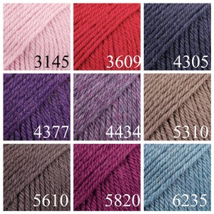 Drops Lima Wool Alpaca Yarn, 8 Ply DK Worsted Weight - Etsy