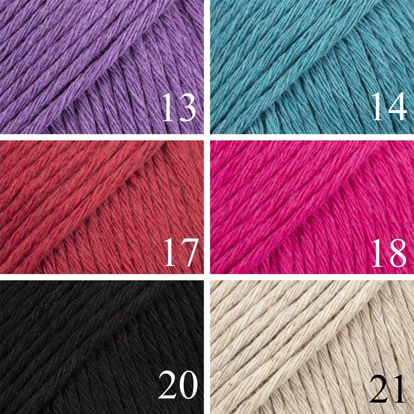 Drops Cotton Light 50 G 105 M Yarn for Summer Summer - Etsy Canada