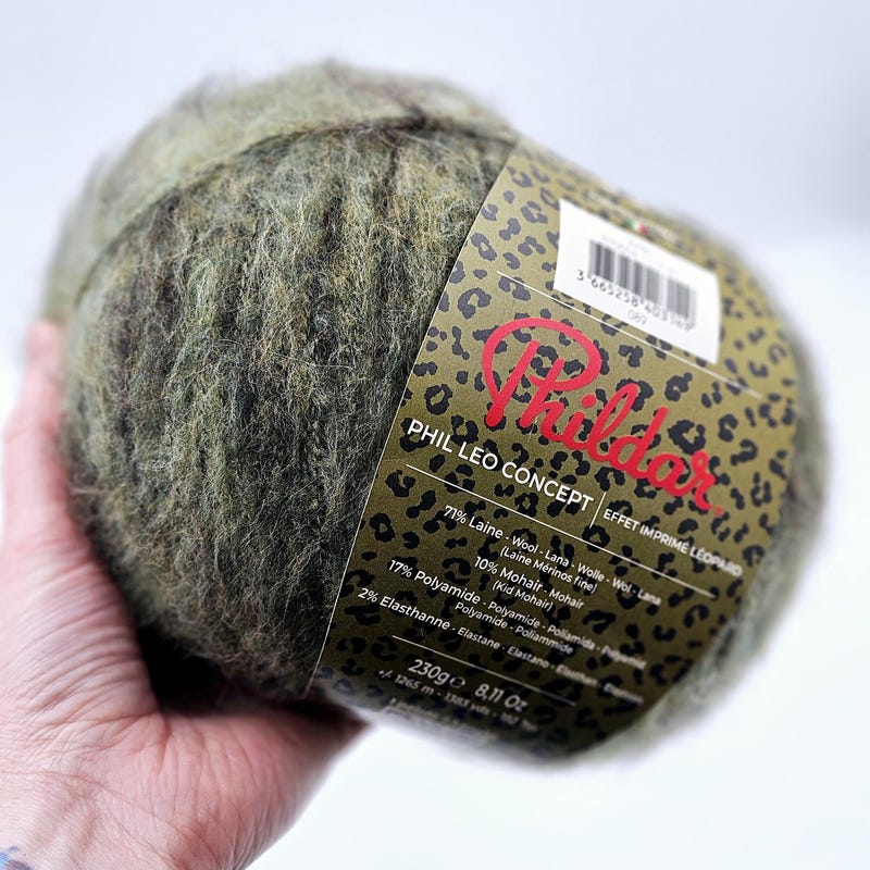Leopard Yarn - Etsy