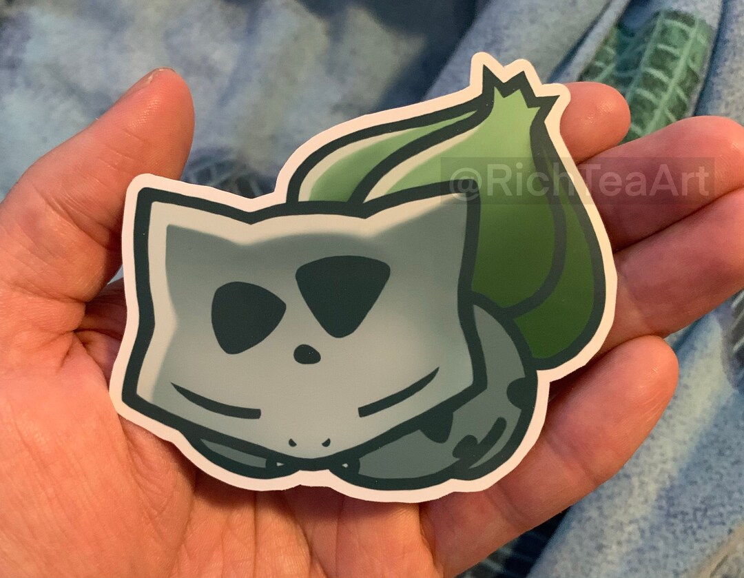 Sleeping Bulbasaur Sticker Cute - Etsy