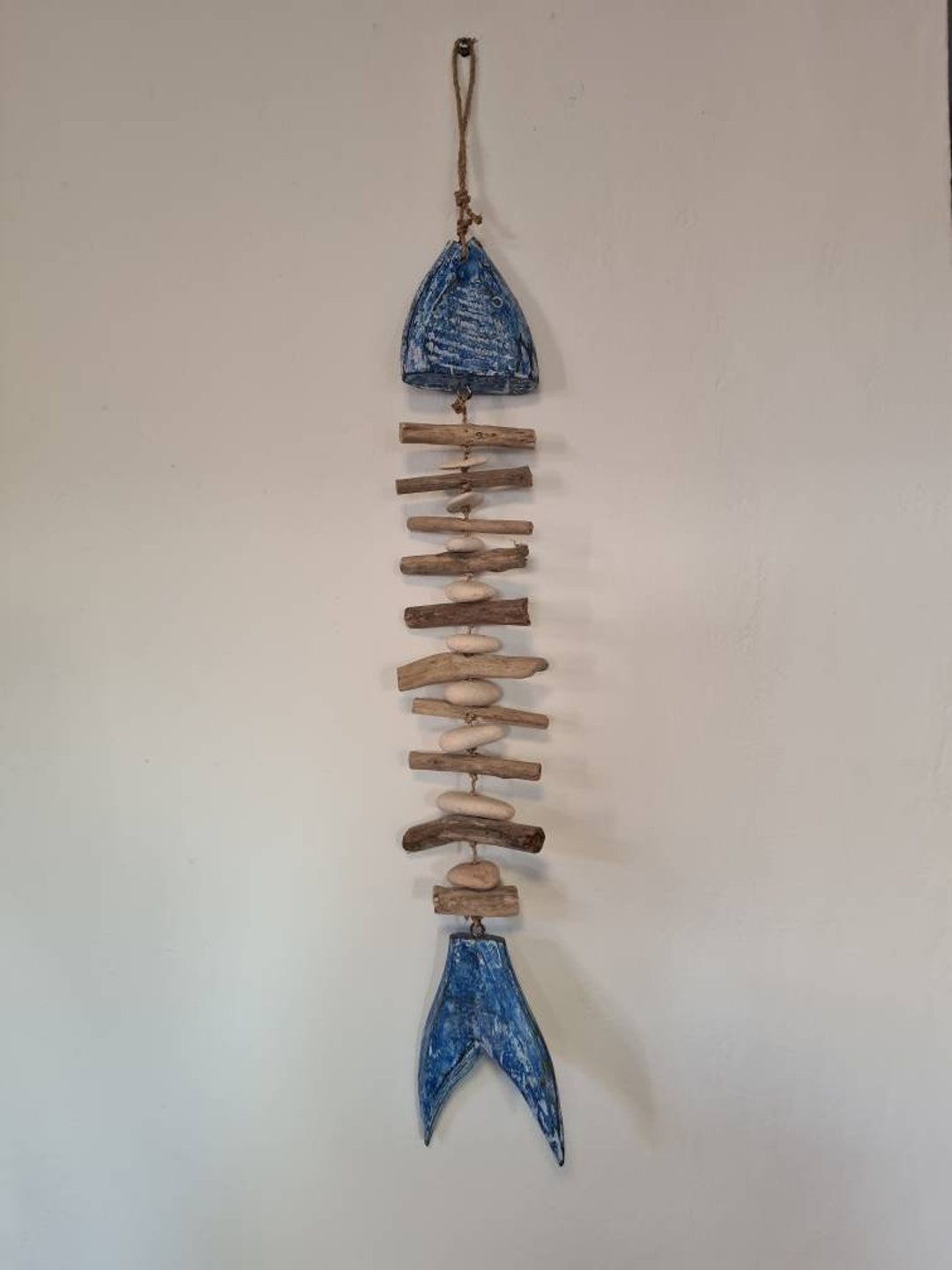 Maritime Decorative Chain "fish", Driftwood, Stones, Window Chain ...