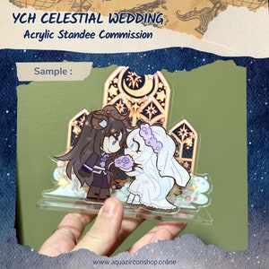 YCH Celestial Wedding Acrylic Standee [CUSTOM ORDER] - Etsy