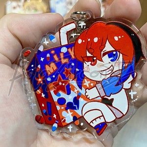 YCH Commission Milk Box Custom Acrylic Keychains [CUSTOM ORDER] - Etsy