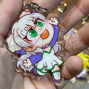 YCH Commission Chibi Hanging Custom Acrylic Keychains [CUSTOM ORDER] - Etsy