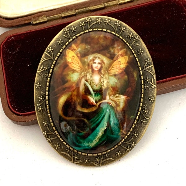 Fairy Brooch - Etsy