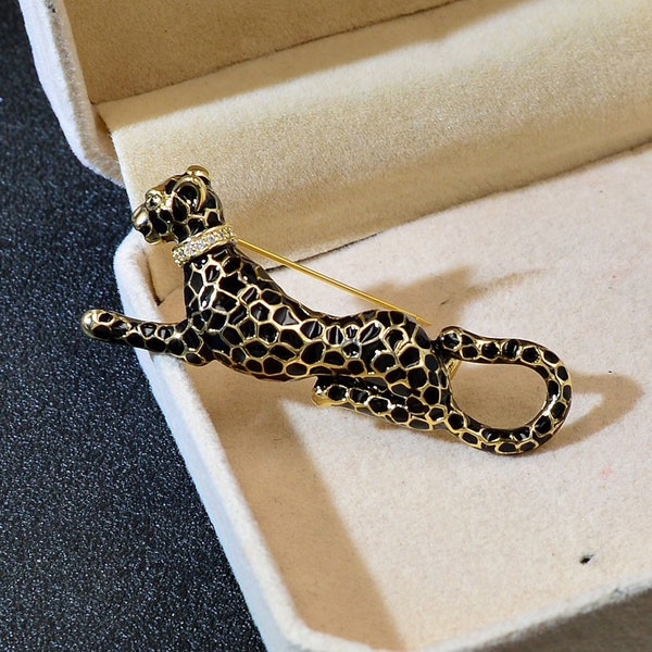 Leopard Brooch Pin - Etsy