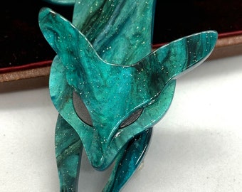 Fox Brooch - Etsy