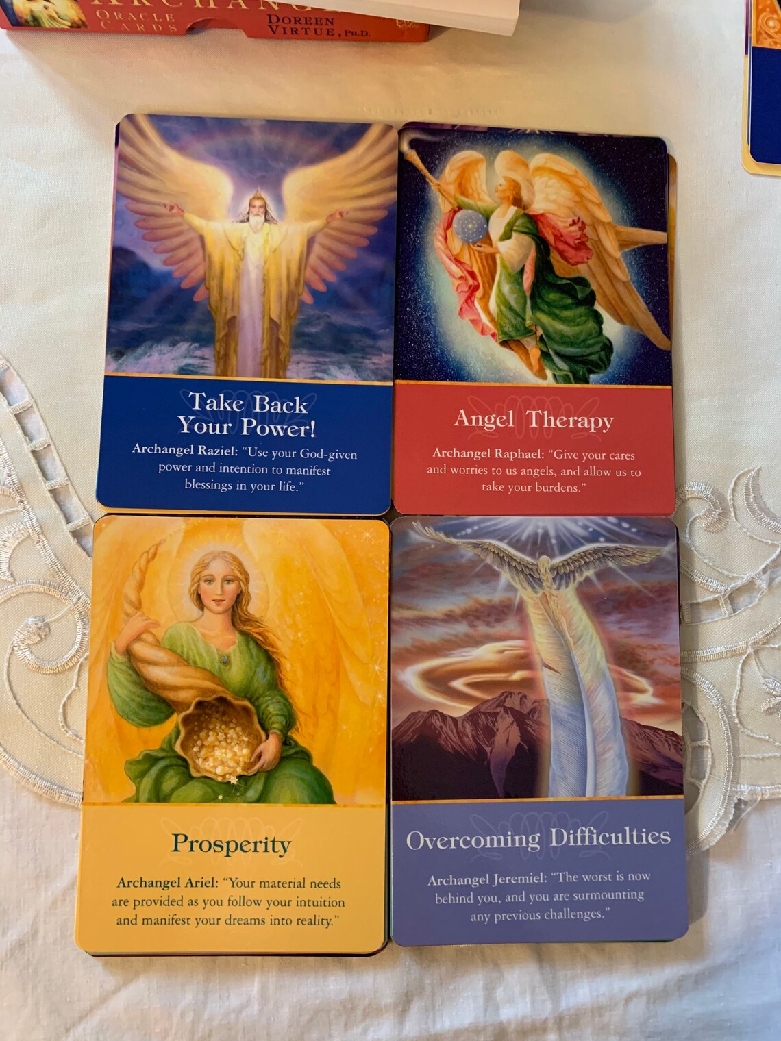 Original Rare Archangel Oracle Cards by Doreen Virtue | Etsy