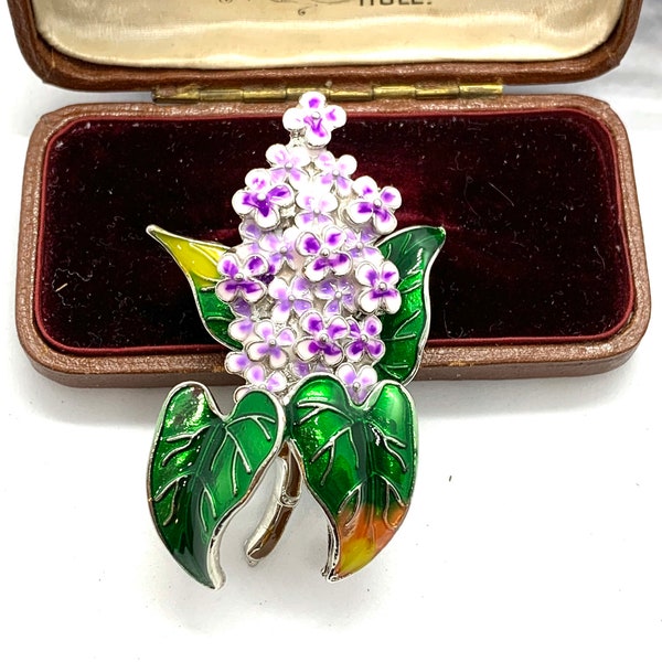 Lilac Brooch - Etsy