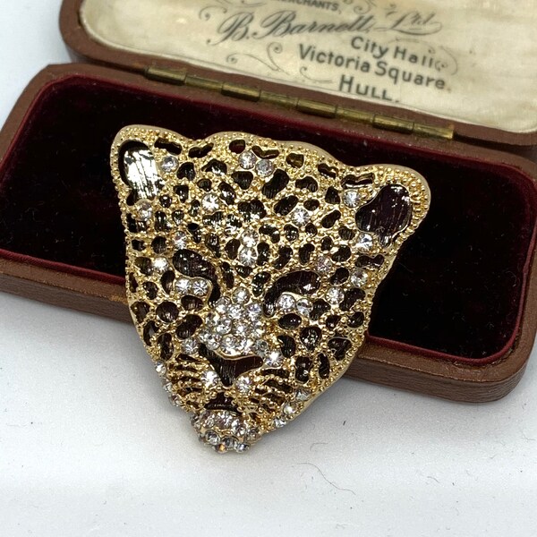 Leopard Brooch Pin - Etsy