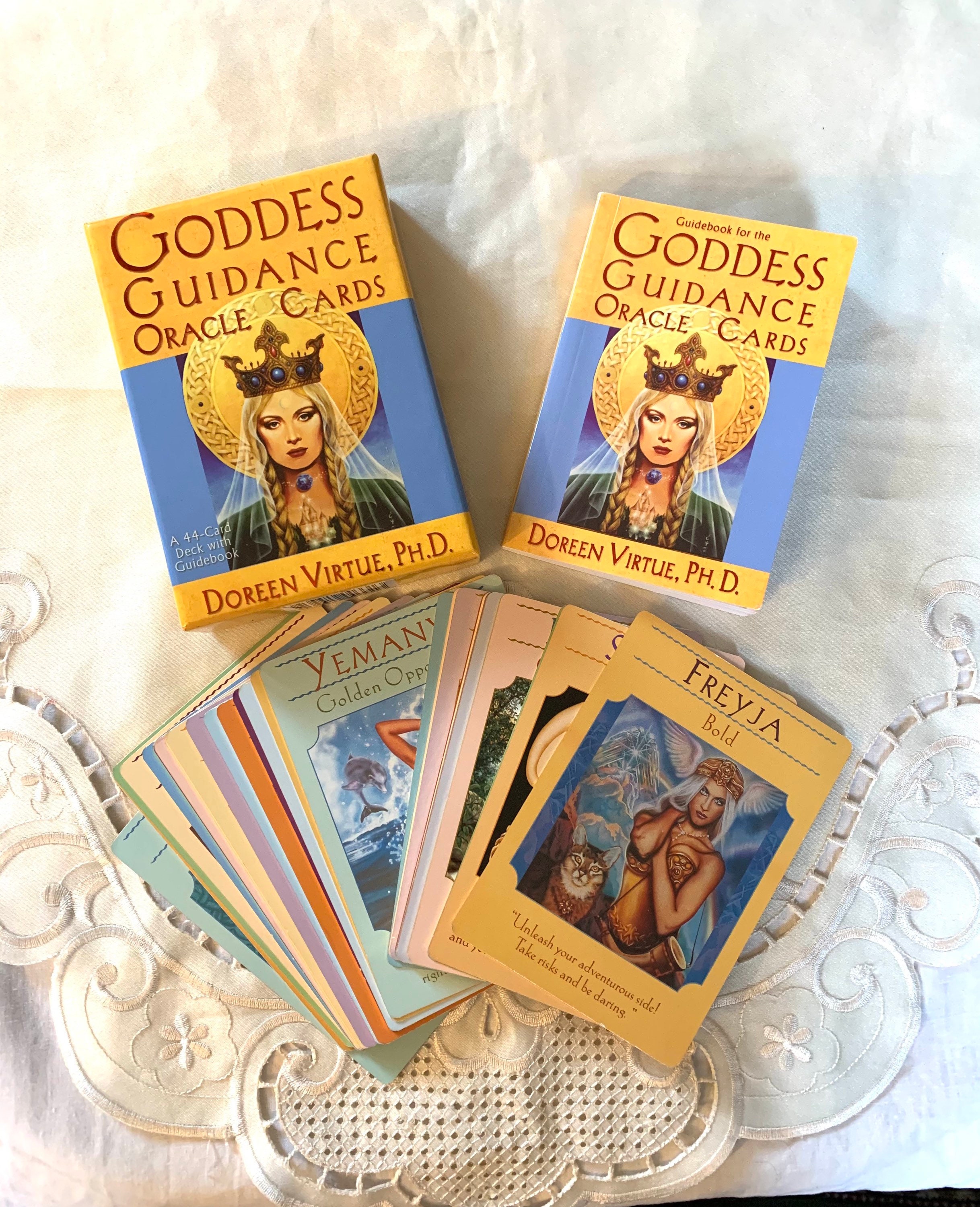 Goddess Guidance Oracle Cards Doreen Virtue Designer Sales | ids ...