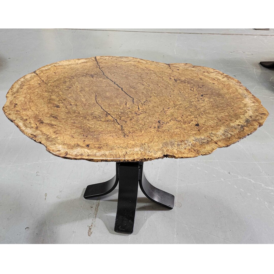 Handcrafted Live Edge Coffee Table Round Coffee Table Live - Etsy