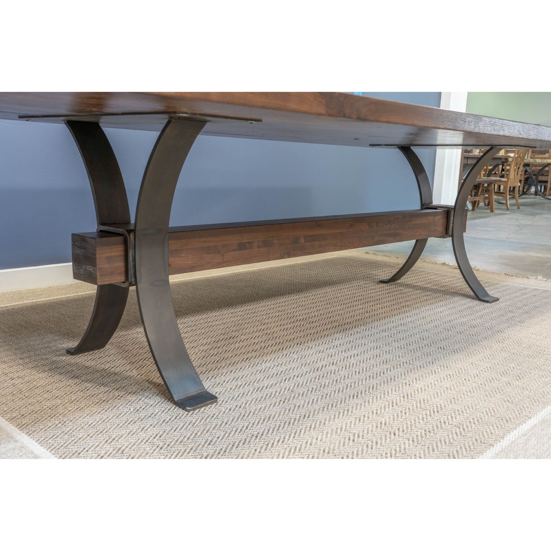 Modern Metal Base for Dining Tables | Steel Dining Table Base ...