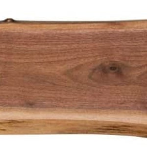 Rustic Wood Live Edge Coat Rack Wall Mounted Raw Edge Organizer With ...