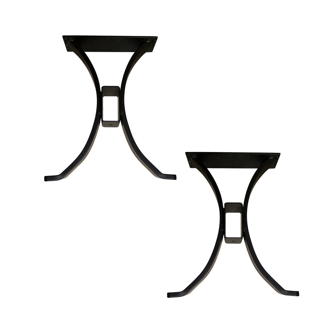 Modern Metal Base for Benches | Steel Bench Base for Seat | Handwelded ...