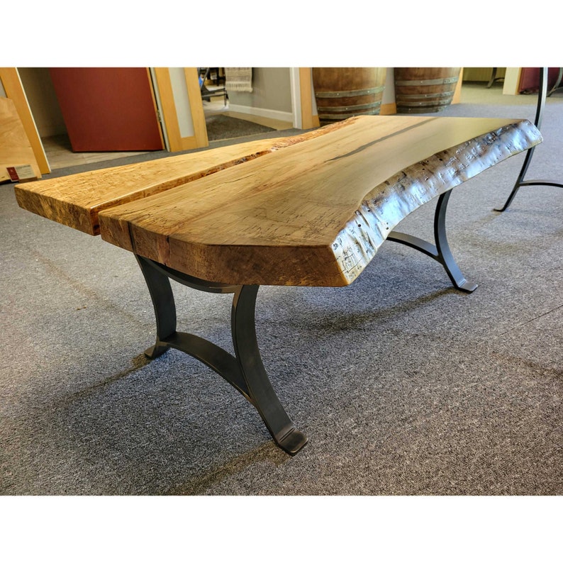 Handcrafted Spalted Maple Coffee Table Live Edge Coffee - Etsy