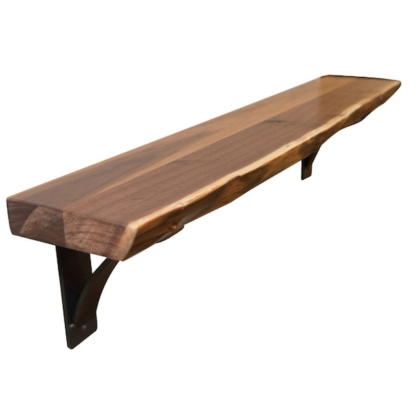 Live Edge Shelf - Etsy