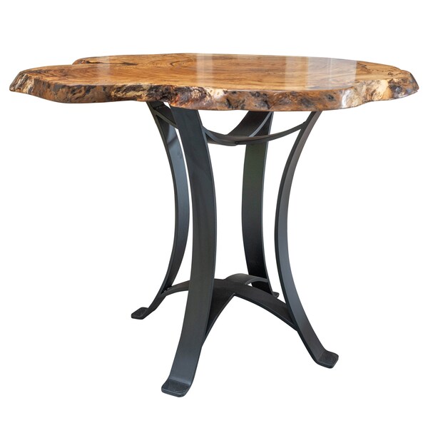 Live Edge Round Dining Table - Etsy
