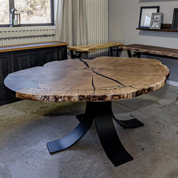 Round Dining Table - Etsy
