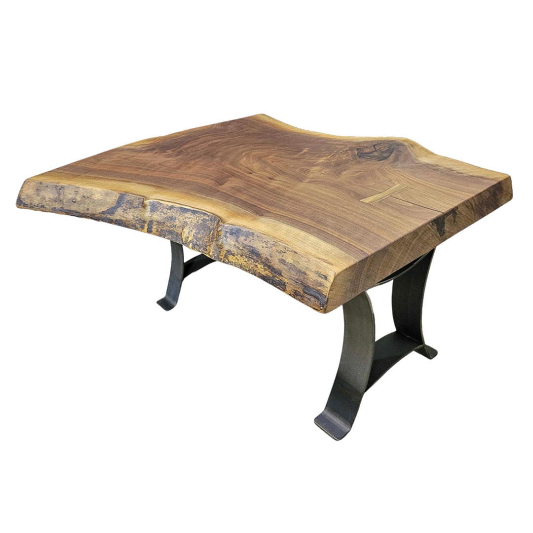 Live Edge Walnut Coffee Table | Unique Walnut Wood Coffee Table ...