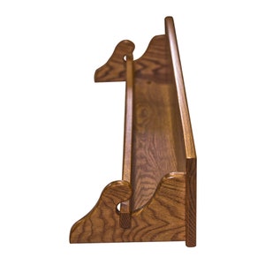 Solid Wood Quilt or Tapestry Hanger | Amish Quilt Rack With Shelf ...