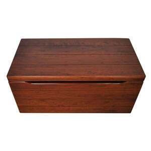 Rustic Cherry Blanket Chest Solid Cherry Storage Chest - Etsy